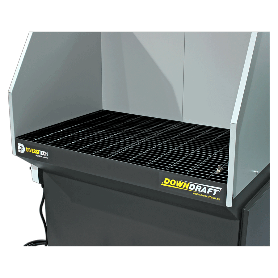 2X4 Downdraft Table for Welding, Grinding and Deburring - 1500 CFM