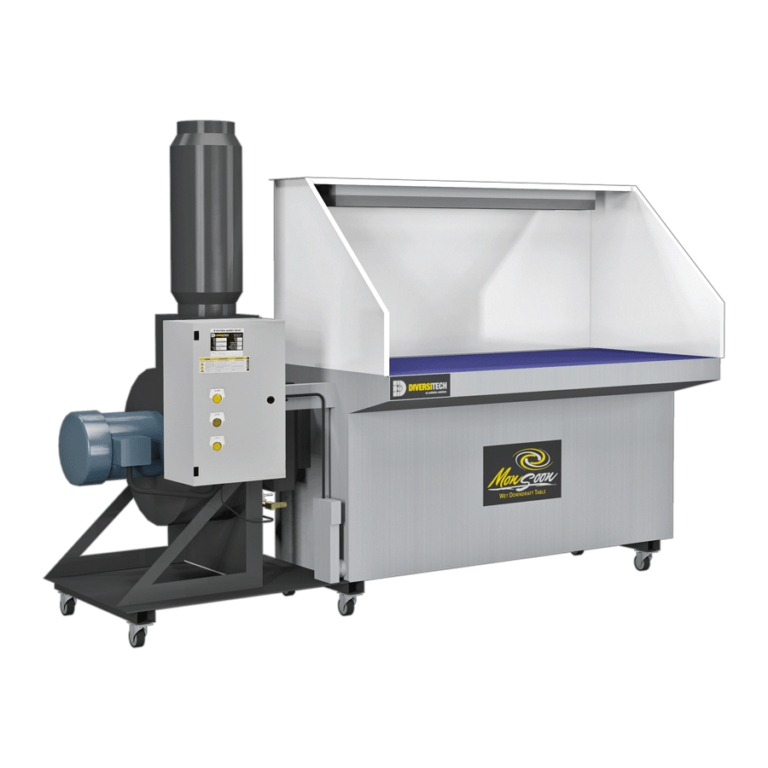 3X6 Wet Downdraft Table for Grinding, Deburring & Sanding | Diversitech