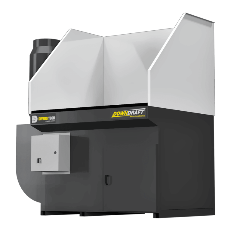 3X4 Downdraft Table for Welding, Grinding and Deburring 4300 CFM